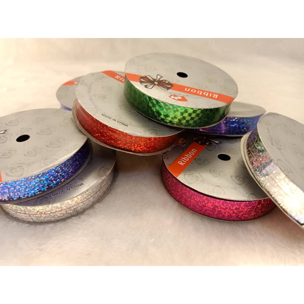 3/4” Plastic Rainbow Ribbon / 3/4” PP Ribbon Plastic / 3/4” Riben ...