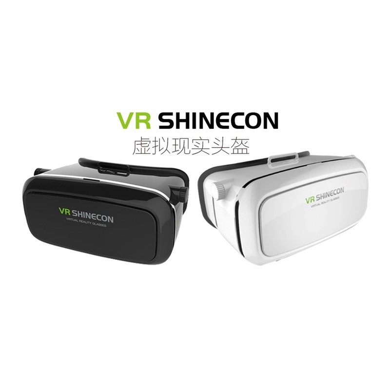 VR Shinecon 3D Virtual Reality Box Glasses (Black) | Shopee Malaysia