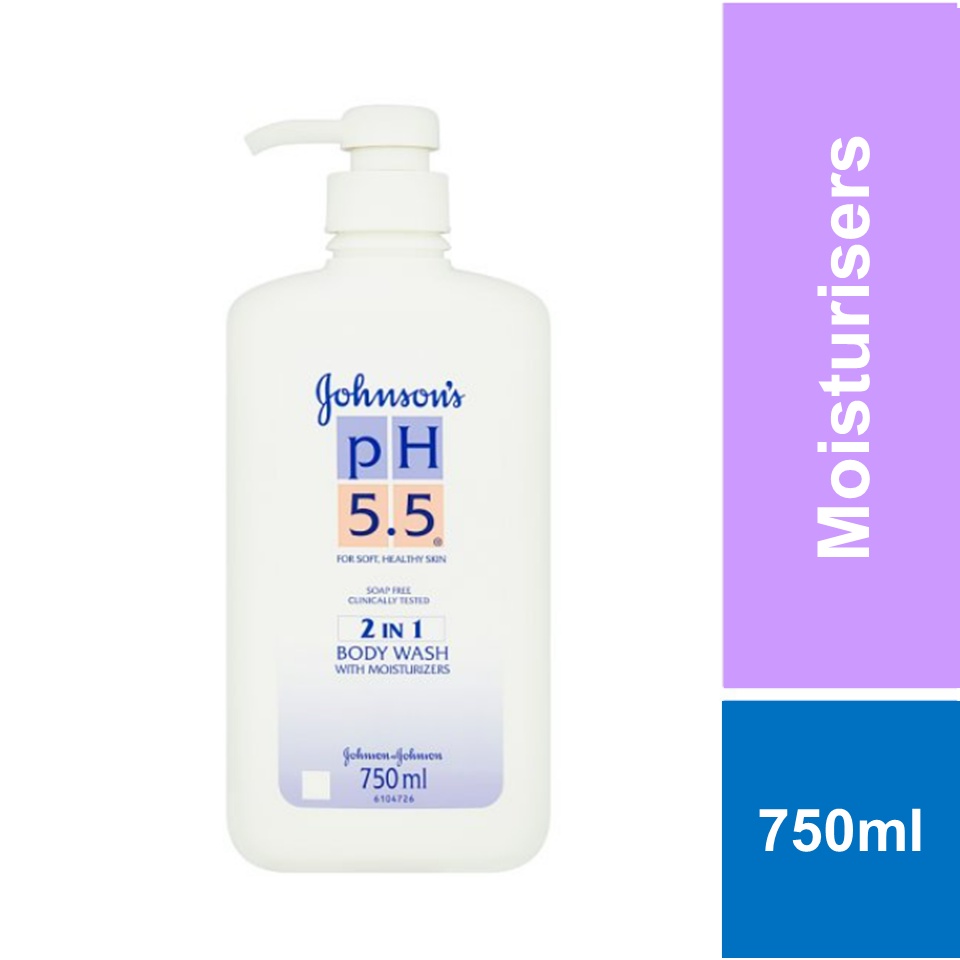Johnson's pH5.5 2in1 Body Wash with Moisturizers 750ml | Shopee Malaysia