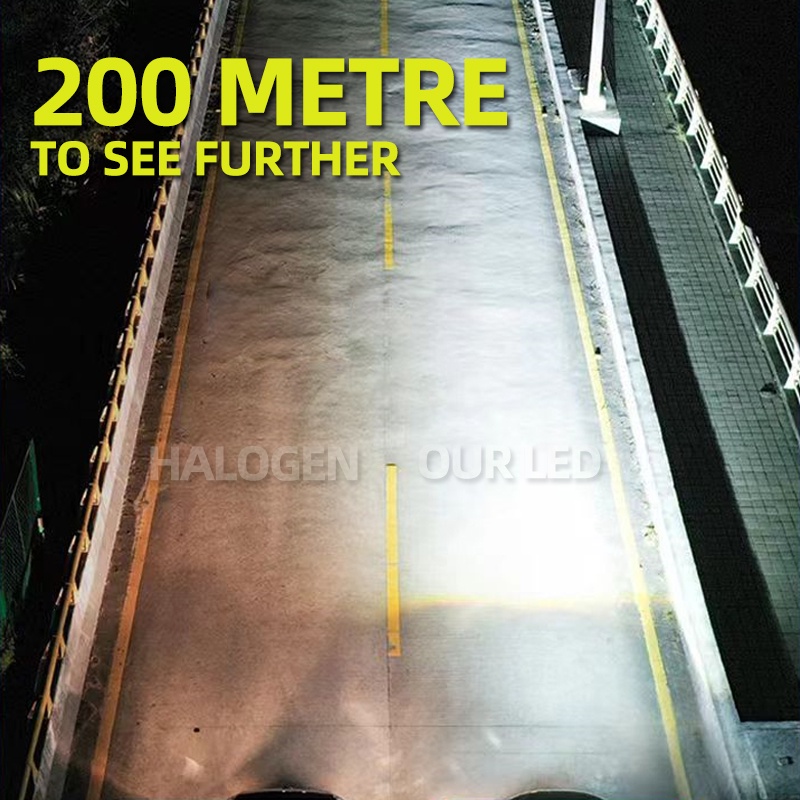 TUFFOO T6C Car LED Headlight Bulb 25000LM H4 H7 9005 H11 9006 H1 9012 ...