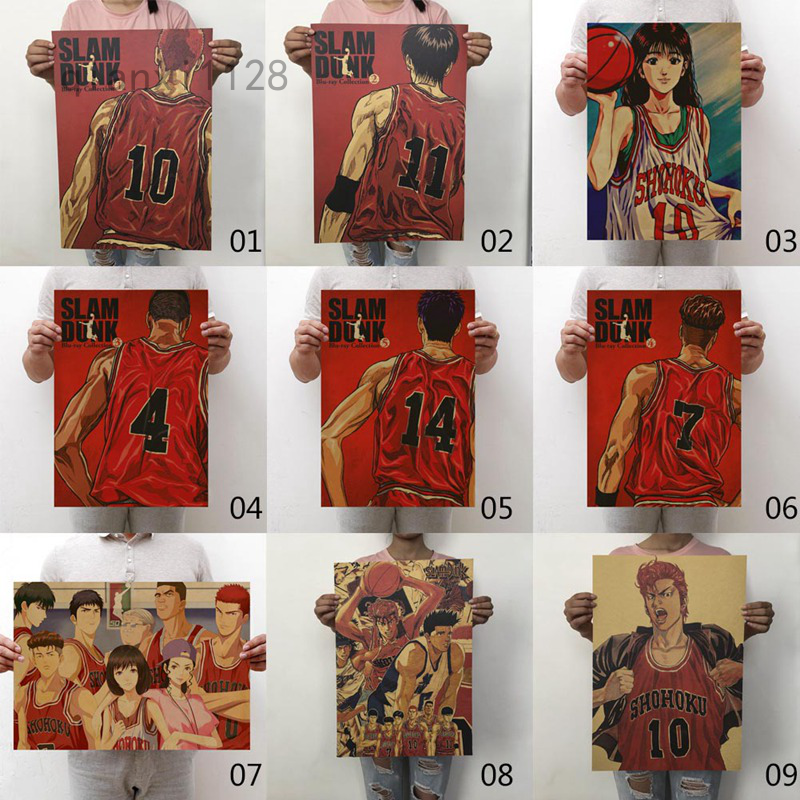 SLAM DUNK/Hanamichi Sakuragi/classic Japanese Cartoon Comic /kraft ...