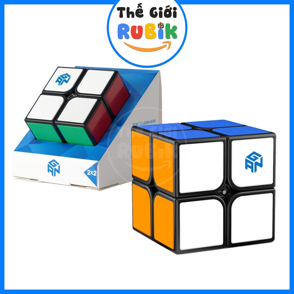 [Genuine] Rubik's Cube 2x2 GAN RSC 2x2x2 Tiled Speed Cube | Rubik World ...