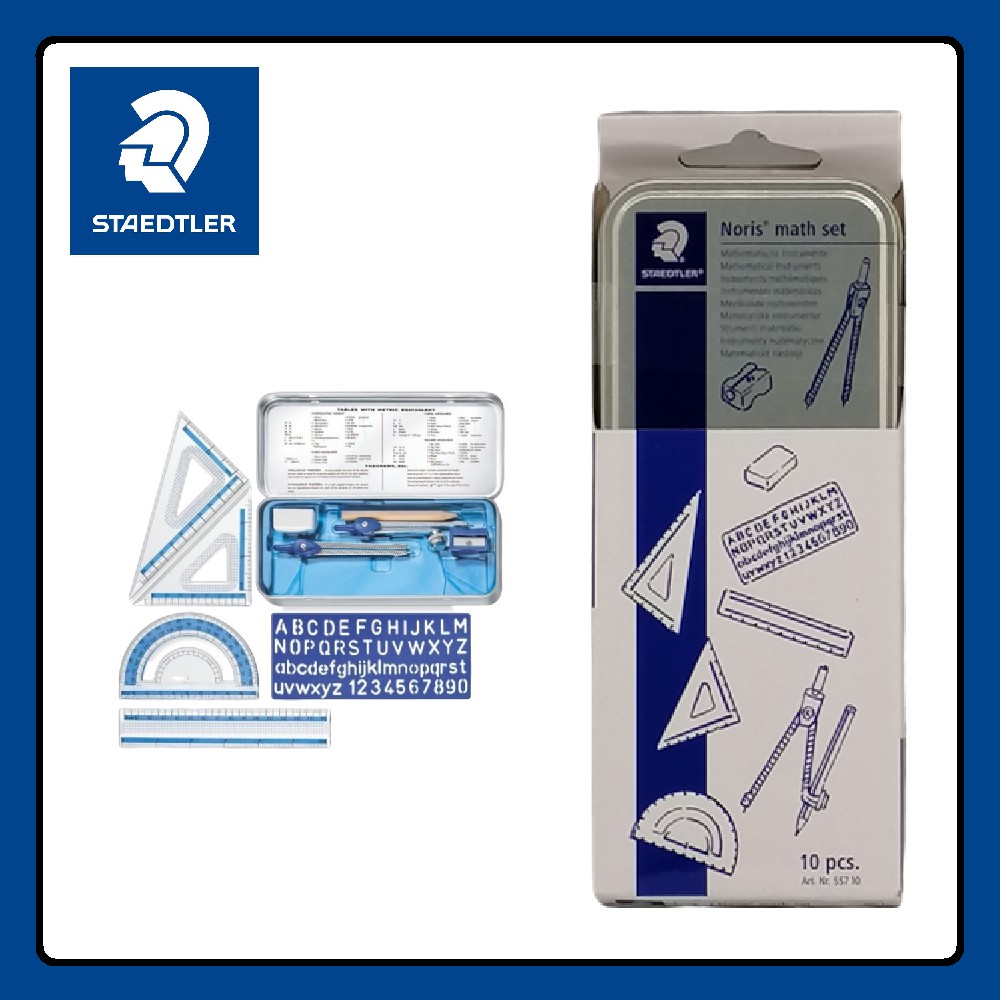 Staedtler Mathematical Instruments Set 557-10-M-MU | Shopee Malaysia