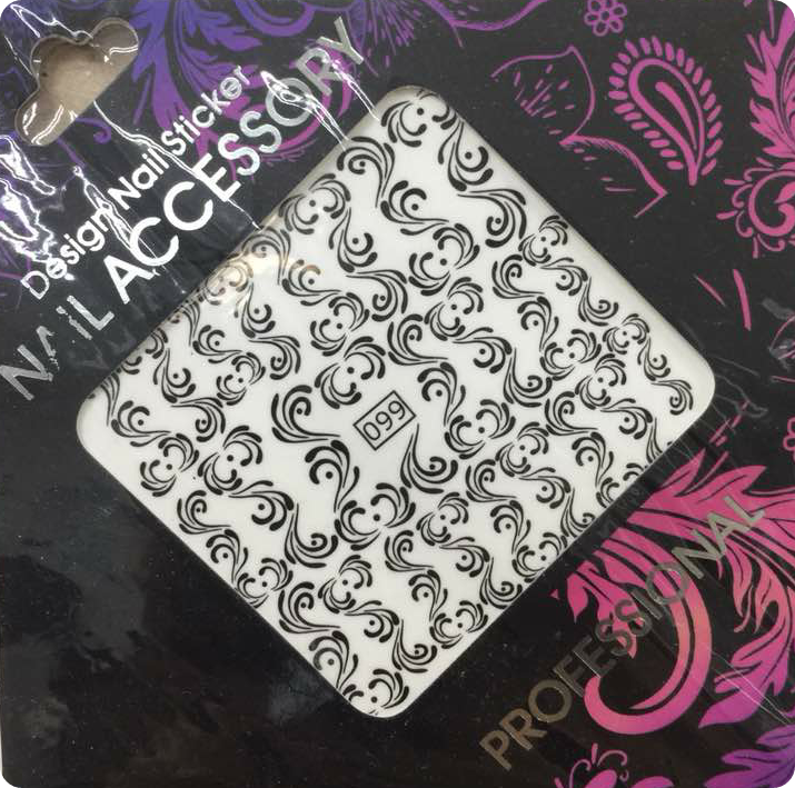 Nail Art Sticker -Creative Design 099 | Shopee Malaysia