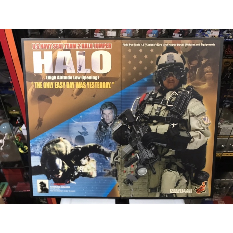 Hot Toys 1/6 Military Soldier U.S Navy Seal Team 2 HALO Jumper Collectible Figure | Shopee Malaysia