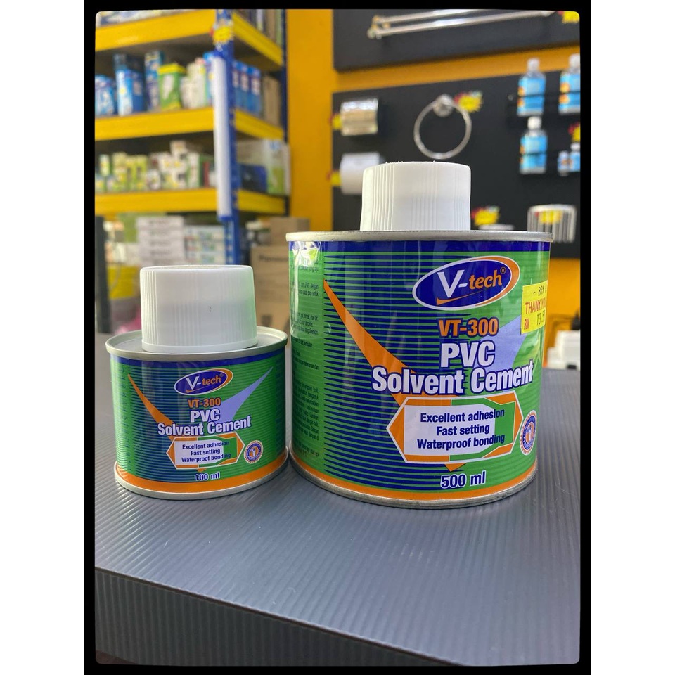 VT-300 V-TECH Solvent Cement / Pvc Glue ( 100G / 500G ) | Shopee Malaysia