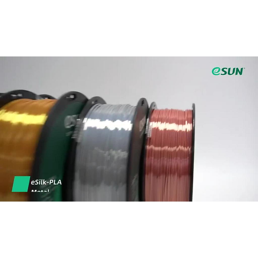 eSUN Silk PLA Filament 1KG 1.75mm Gold Silver Copper Metal eSILK FDM 3D ...