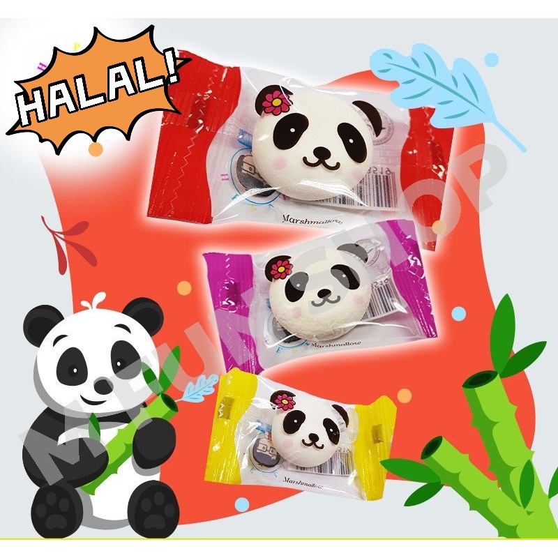 HALAL Eyeball & Panda Marshmallow 78pcs 240g / 280g Cute Soft ...