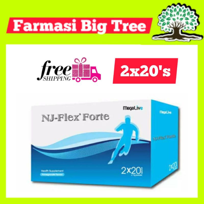 MEGALIVE NJ-FLEX (NJ flex) FORTE 2X20'S | Shopee Malaysia