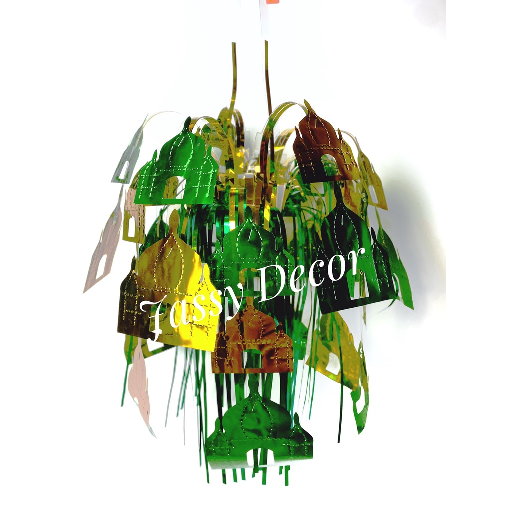 Hari Raya Decor 2022/Tinsel Basket/Ramadan Decor Wall Decoration ...