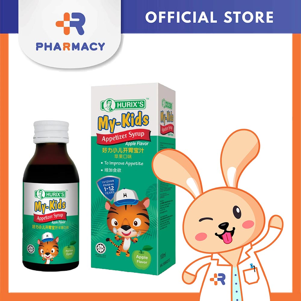 R Pharmacy | Hurix's My-Kids Appetizer Syrup 100ml (Apple Flavor ...
