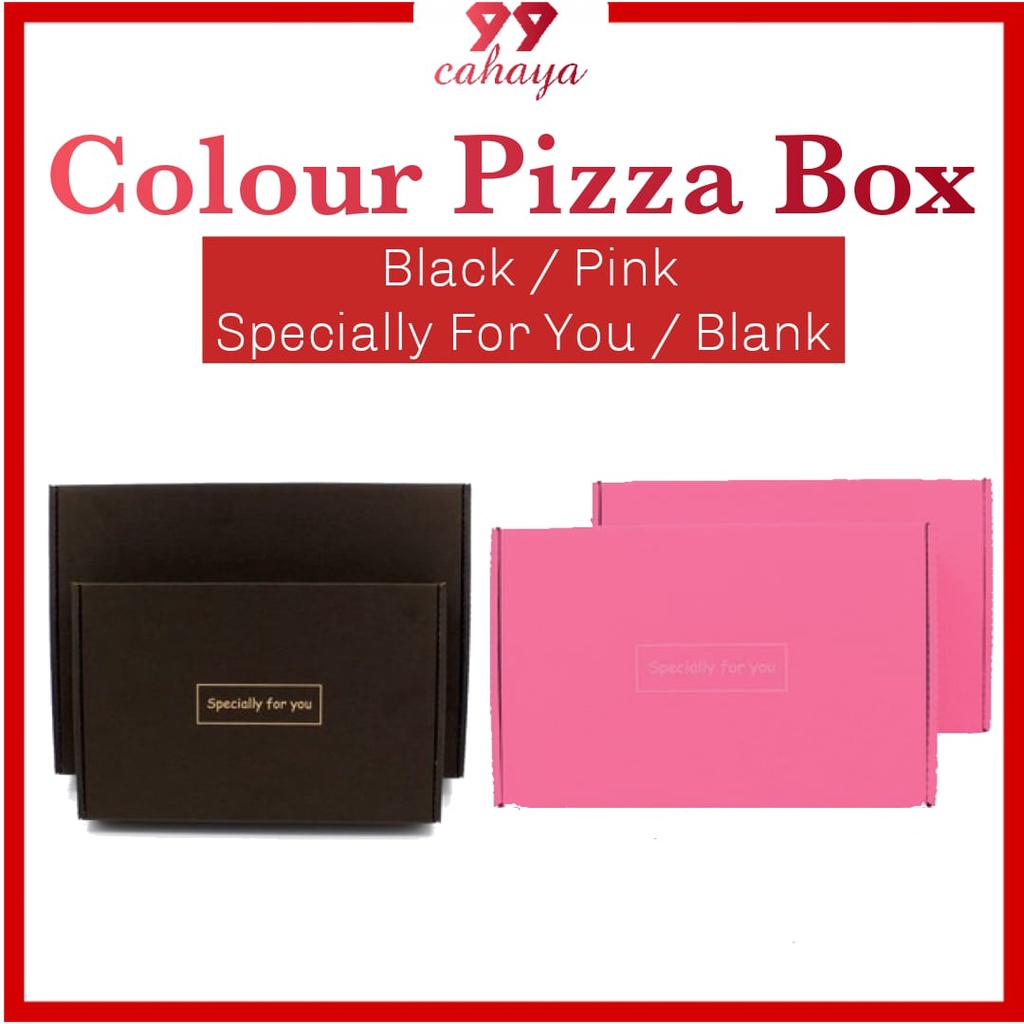 Premium Full Printing Colour Pizza Box | Shopee Malaysia