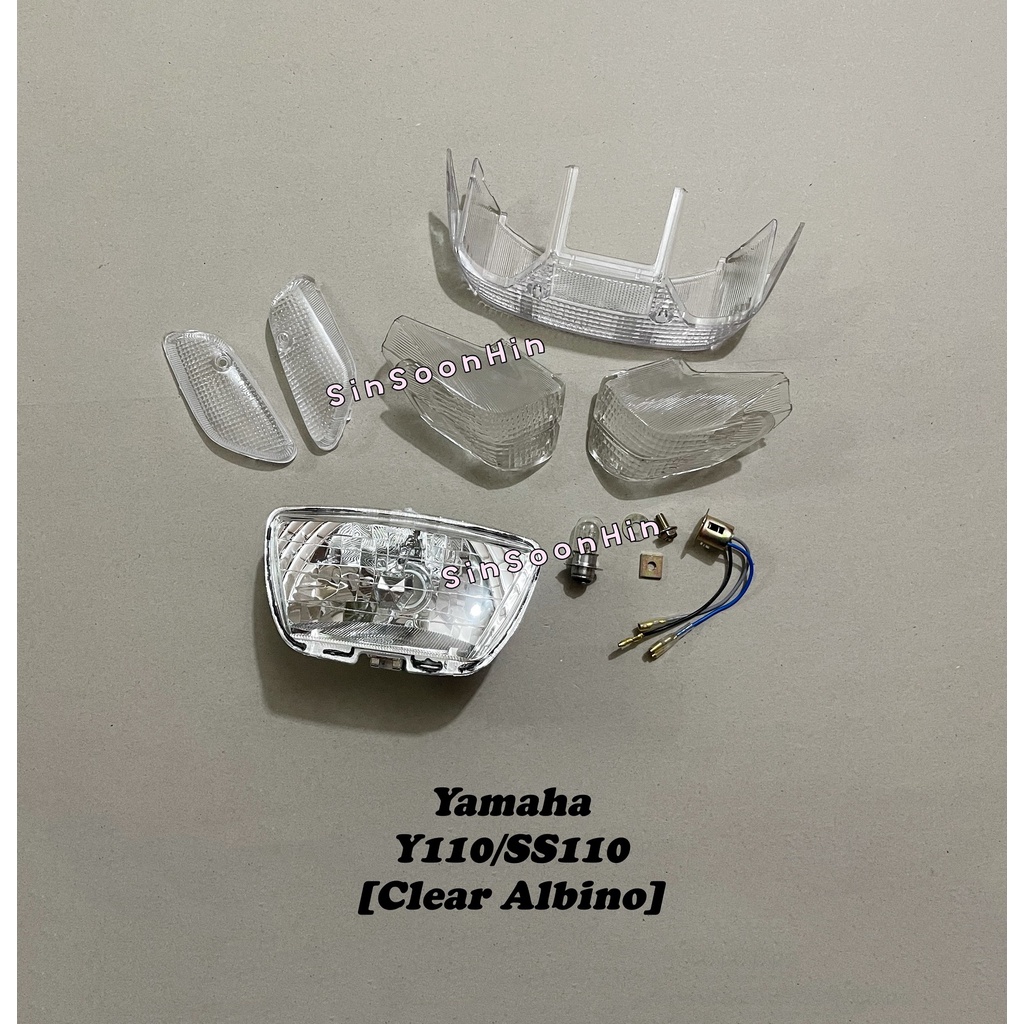 Yamaha Y110 SS110 SS1 SS TWO SS-2 Head Lamp / Front Signal Cover / Tail ...