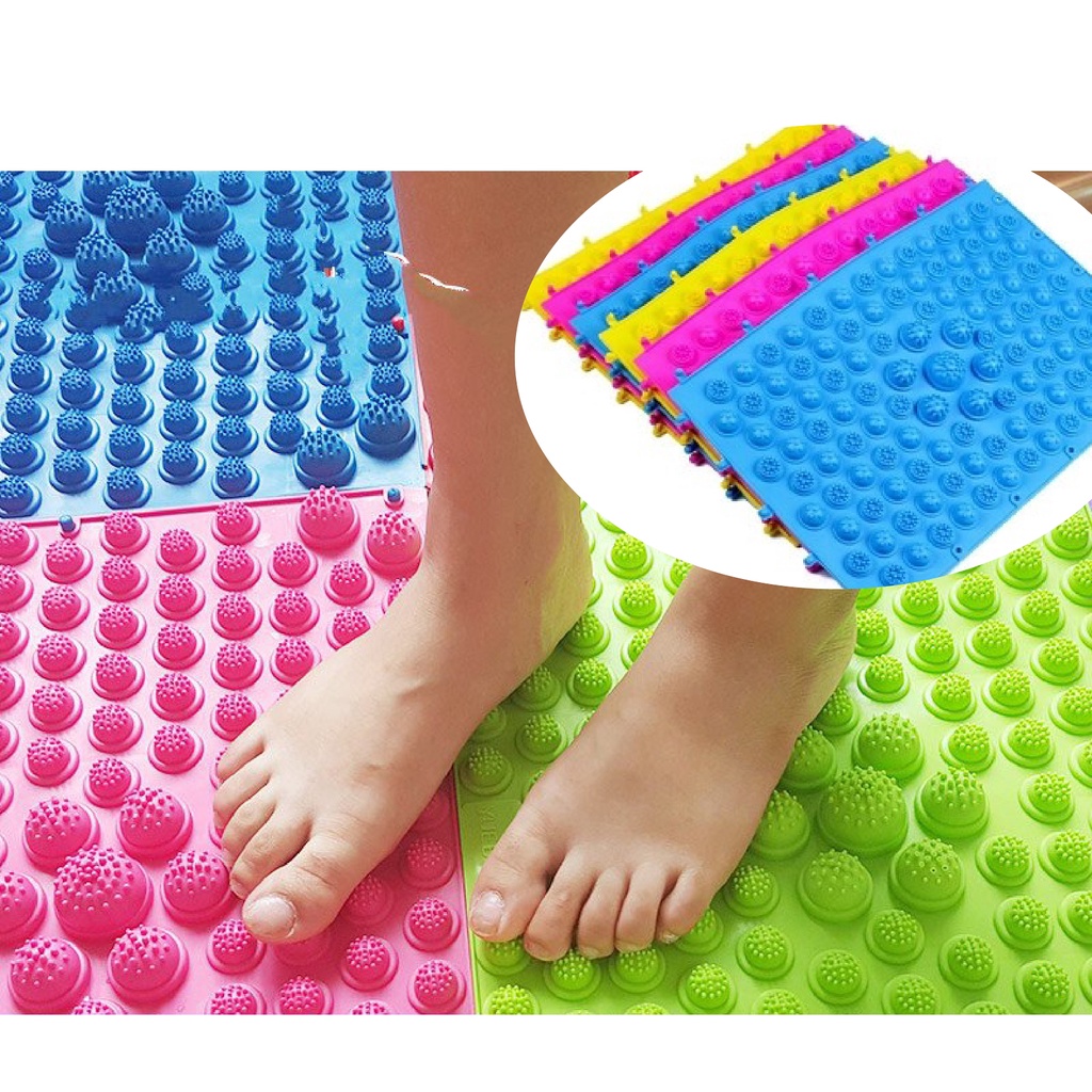 Healthy Acupressure Foot Mats Medical Therapy Reflexology Foot Massage ...