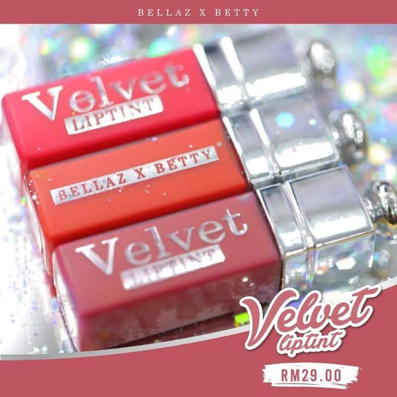 💥💥Velvet Liptint Bellaz x Betty Beauty 💥💥 | Shopee Malaysia