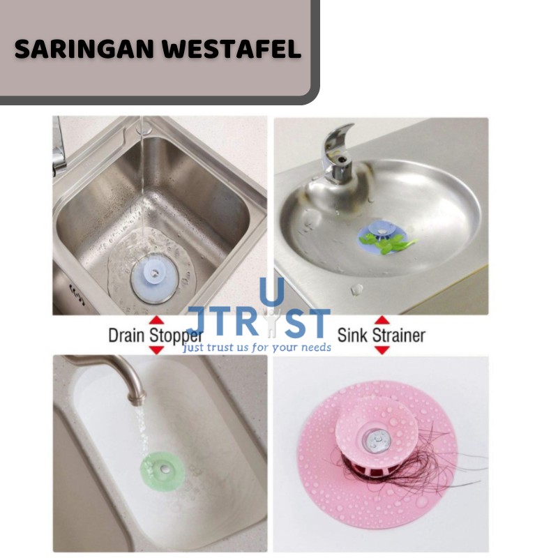 Round Sink Strainer Cover Kitchen Drain Hole Filter Cover / Strainer ...