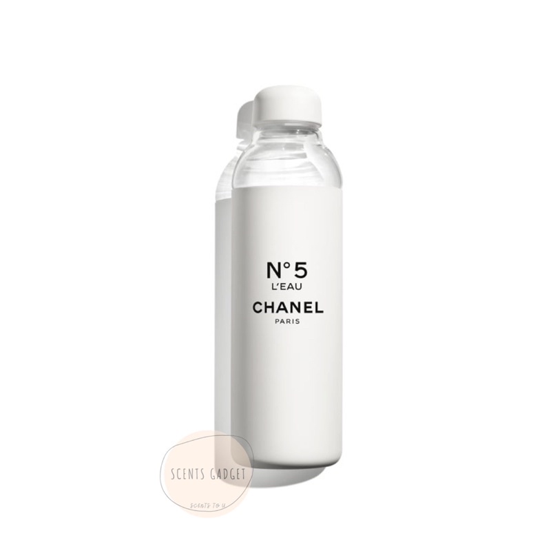 Chanel No5 L'eau glass water bottle - FACTORY 5 COLLECTION. LIMITED ...