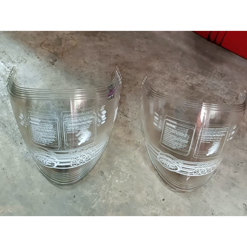 ARC RITZ HELMET VISOR ORIGINAL CLEAR 100% ORIGINAL ARC RITZ NOVA VISOR ...