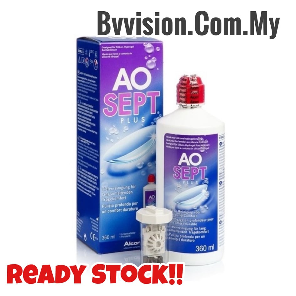 Alcon AO Sept Plus (360ml) ( Exp 2026/01) | Shopee Malaysia