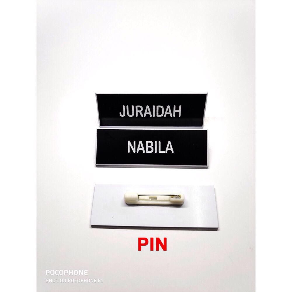 NAME TAG CIKGU DAN BAKAL CIKGU MENGIKUT PERKELILING DARI KPM | Shopee ...