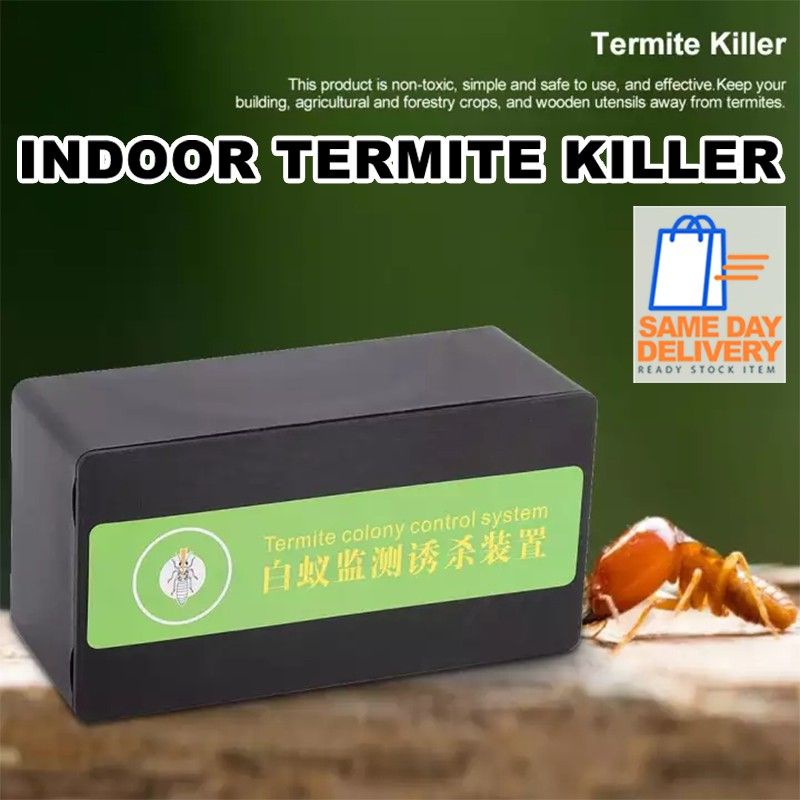 (Ready Stock) Indoor Inset Termite Killer Cure White Ant Attracting Box ...