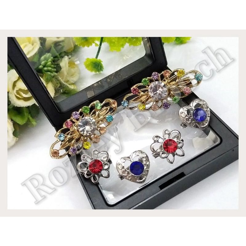 Pin tudung Set (brooch) | Shopee Malaysia