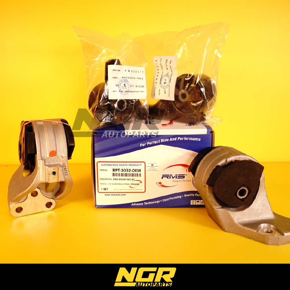 Proton Exora Bold/ Preve (MT) Engine Mounting Set RMS High Quality ...