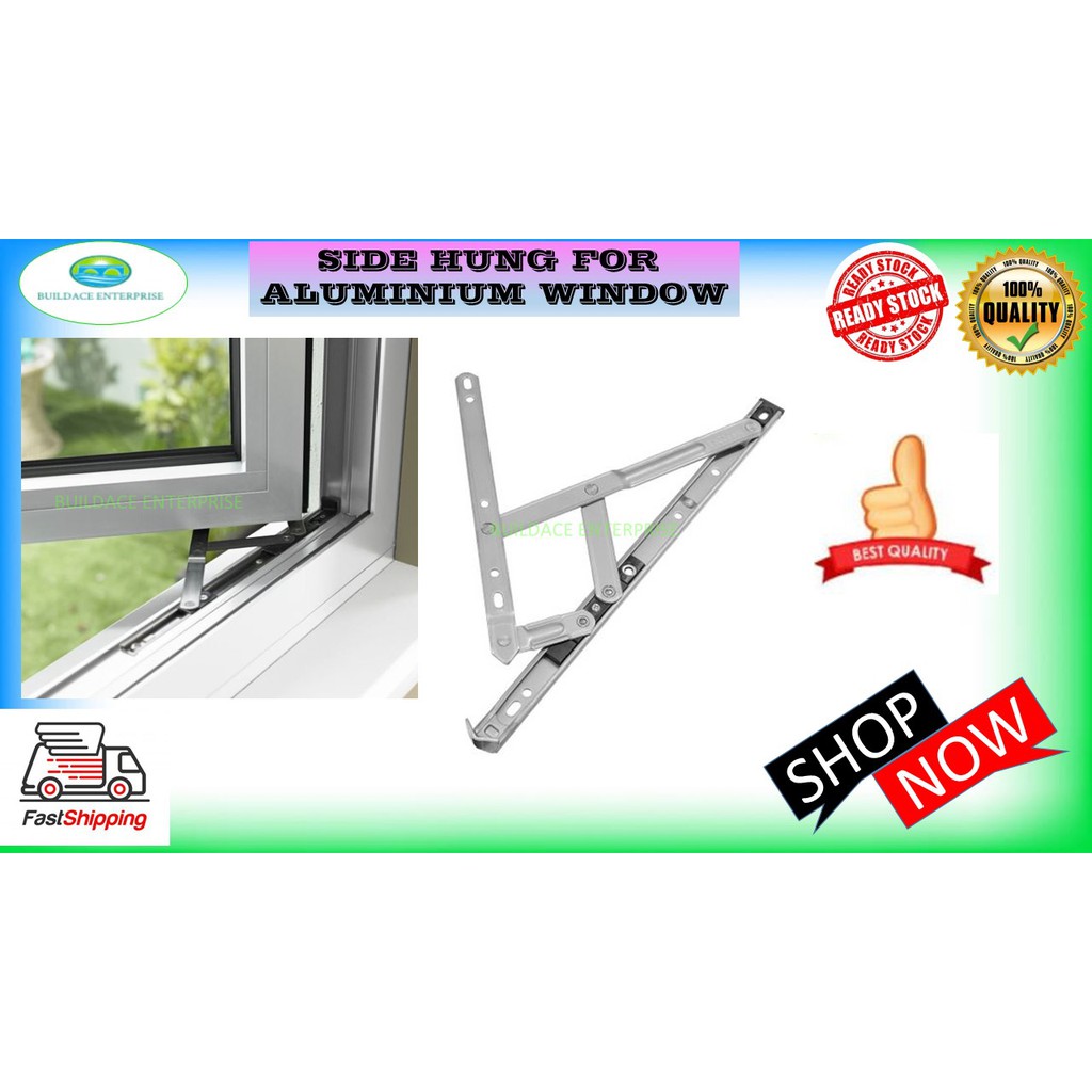 SIDE HUNG - FRICTION STAY ALUMINIUM SIDE HUNG WINDOW | Shopee Malaysia