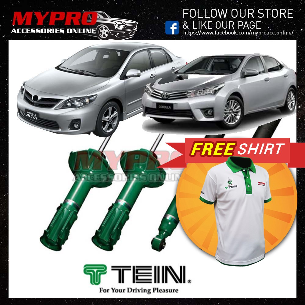 🇯🇵Best🔥Toyota Altis TEIN Endura Pro Plus -Soft Hard Absorber AZE141L ...