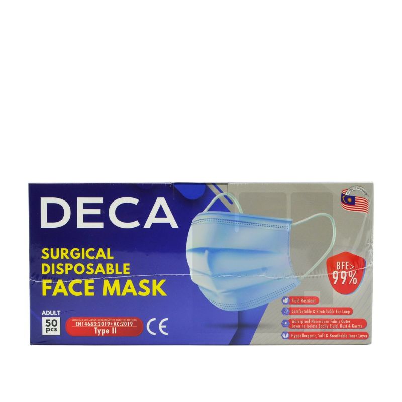 DECA Surgical Disposable Face Mask | Shopee Malaysia