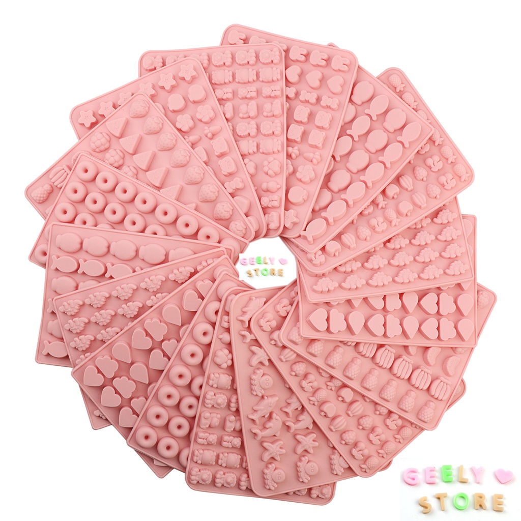 Silicone Mold Dropper Grids Gummy Animal Fondant Chocolate Candy Mould ...