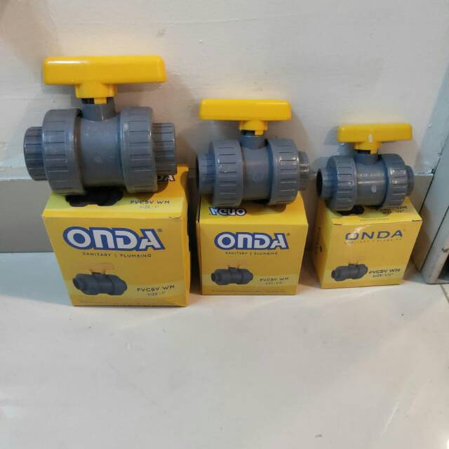 Onda PVC BVWM 1 BALLVALVE WATERMUR PVC 1 INCH | Shopee Malaysia