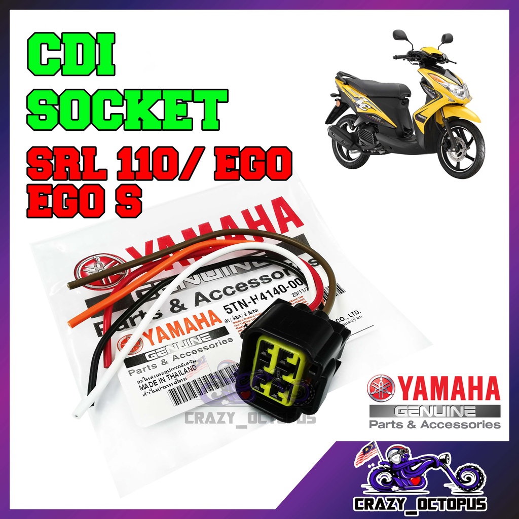 CDI Unit Socket Wiring LC135 / Y125Z Y125ZR Y125 / EX5 / DREAM ...