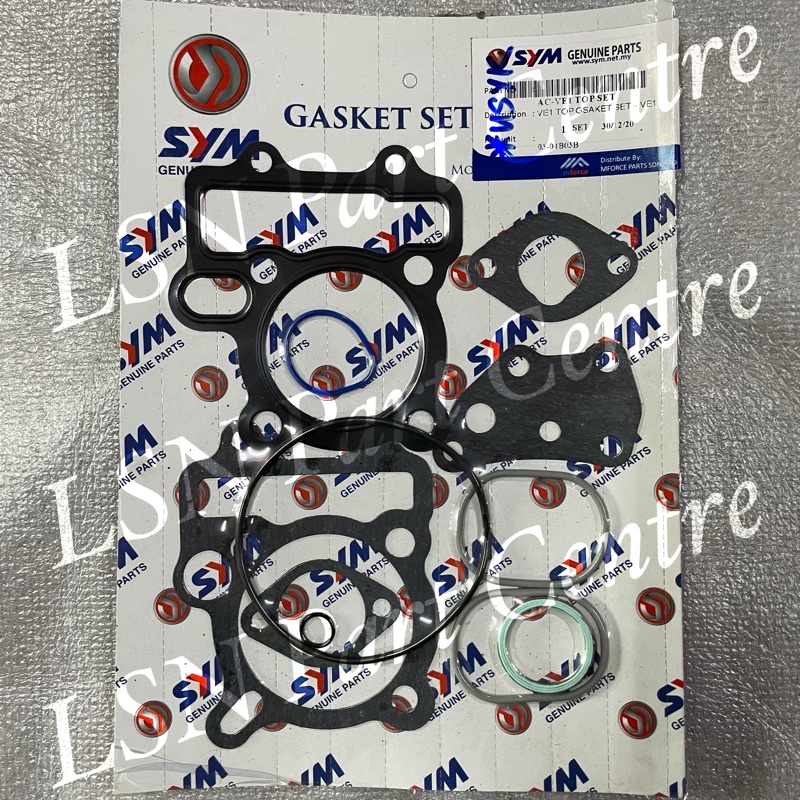 SYM Sport Rider 125i Top Set Gasket Set OE | Shopee Malaysia