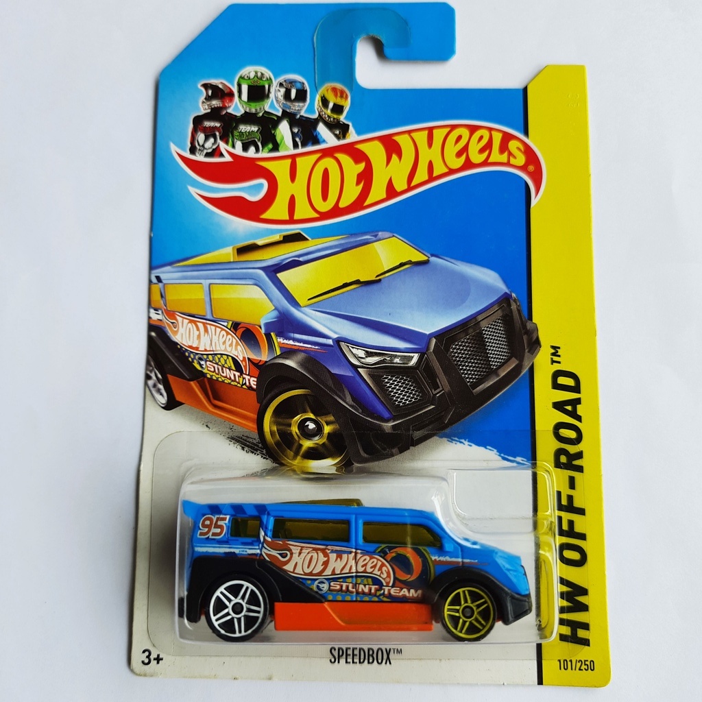 Hot Wheels Speedbox | HW OFF-ROAD | Blue | 1:64 Scale | Treasure Hunt ...