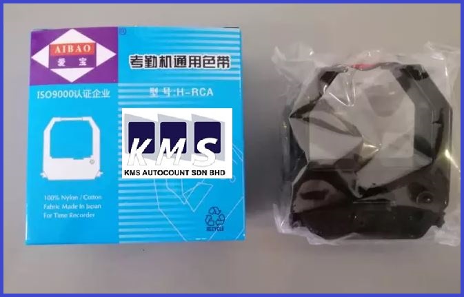 Aibao S-960 S960 Punch Card Machine Ribbon (Dual Color) | Shopee Malaysia