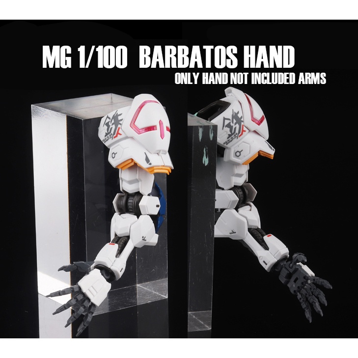 DALIN MG REPLACEMENT HAND 1/100 MG GUNDAM HAND BARBATOS HAND | Shopee ...