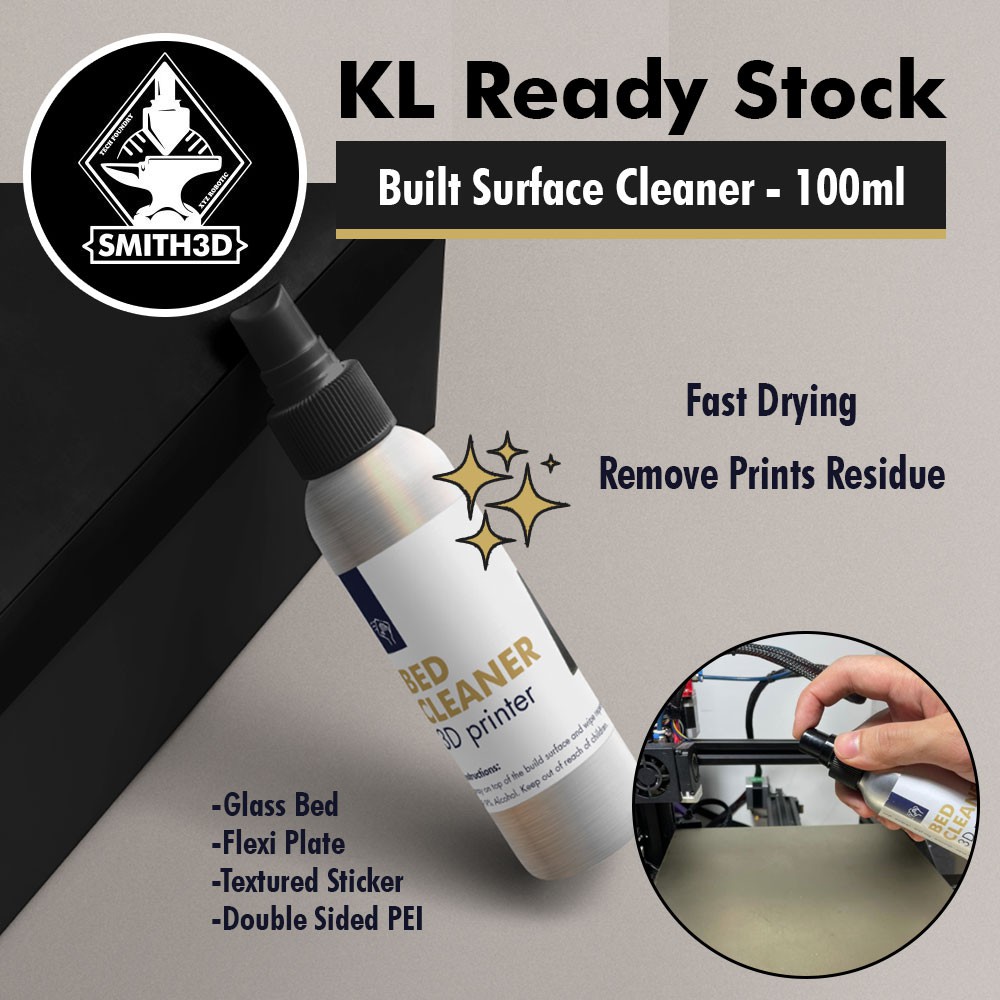 3D Printer Built Surface Cleaner Spray 100ml Creality Ender Ender 3 V2 ...