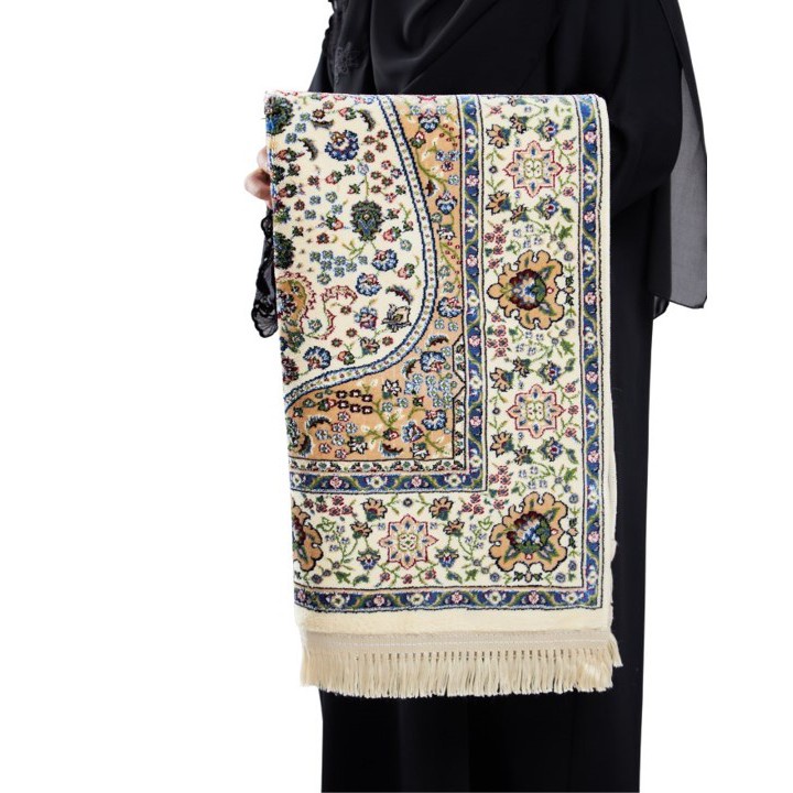The Prayer Mat Sejadah Zam Zam Collection TPM208 (FREE WOVEN BAG ...