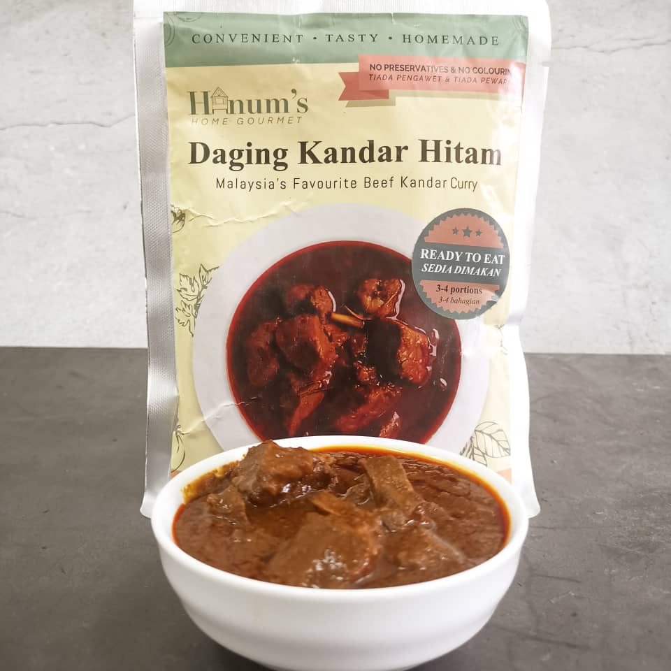 Hanums Home Gourmet Daging Kandar Hitam Ready to Eat [ Ready Stock ...
