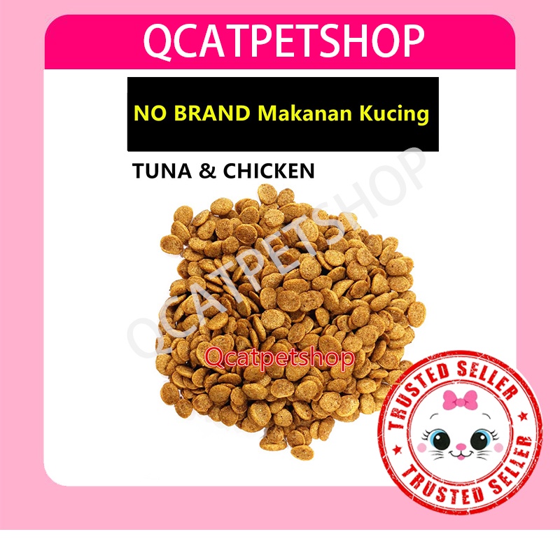 Makanan Kucing Kualiti Kibbles Cat Food Repack Tuna 800 Gram | Shopee ...