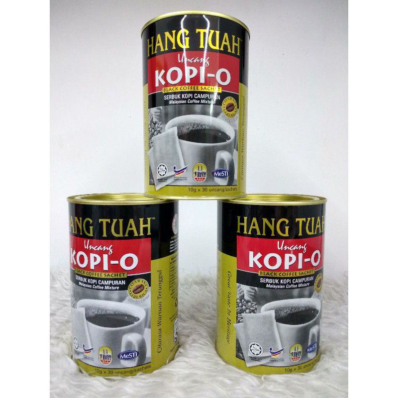 Hang Tuah Uncang Kopi O dalam Tin | Shopee Malaysia