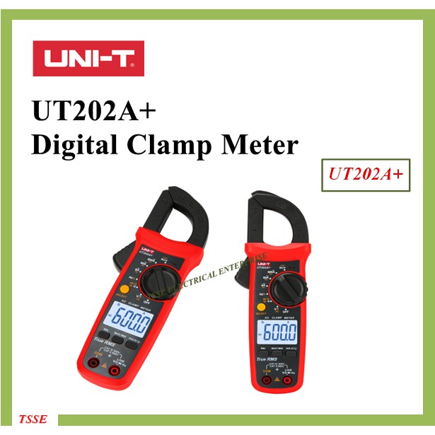 🔥Ready Stock🔥 UNI-T UT202A+ Digital Multimeter Electronic Volts Amps ...