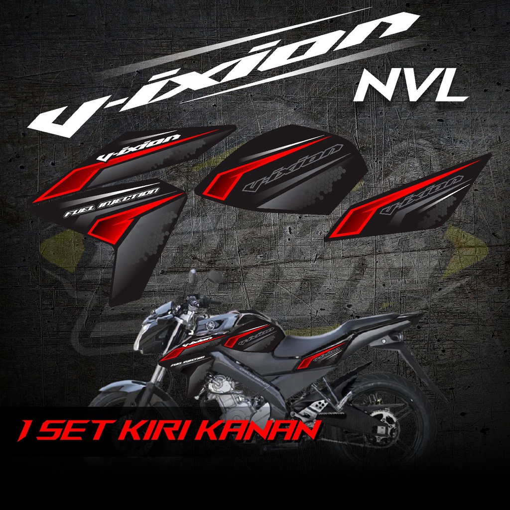 YAMAHA VIXION NVL MOTORCYCLE STRIPING (NEW VIXION LIGHTING) YAMAHA ...