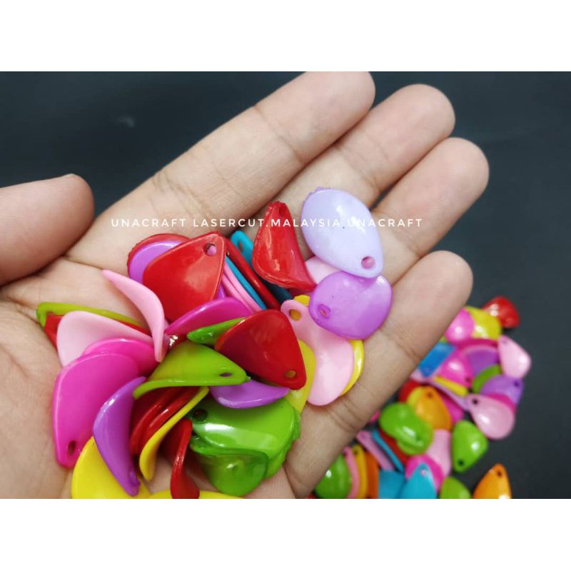 Ready Stock Acrylic leaf shape beads/lasercut malaysia | Shopee Malaysia