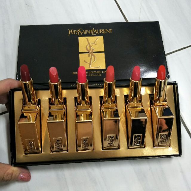 YSL MINI LIPSTICK ( 1 BOX ) | Shopee Malaysia