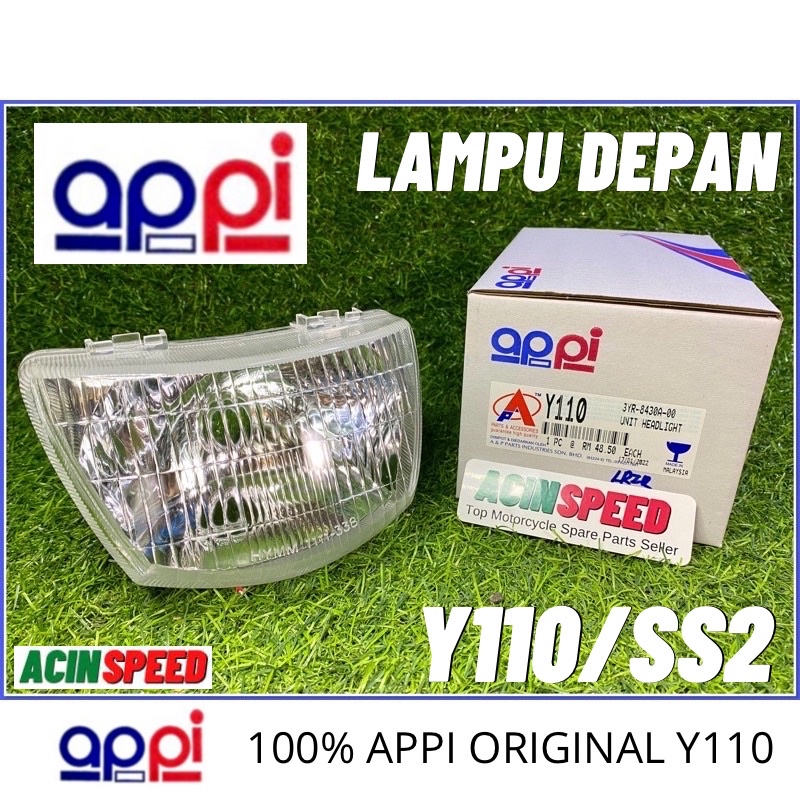 APPI Y110/SS2 Head Lamp/ Lampu Depan/ Y110-2 Head Lamp/ Yamaha SS2 Lampu | Shopee Malaysia
