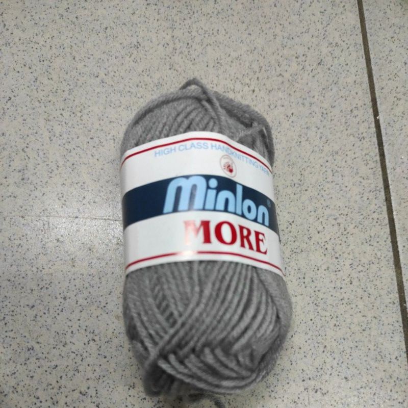 Minlon More Benang Kait Knitting Yarn 24+-g (1pc) | Shopee Malaysia