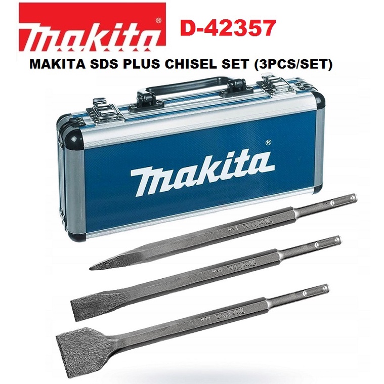 MAKITA SDS PLUS CHISEL SET (3PCS/SET) D-42357 | Shopee Malaysia