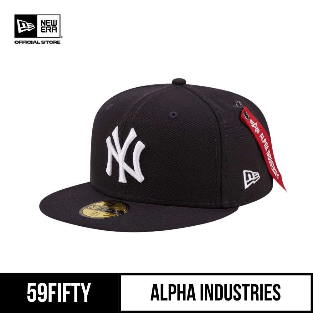 59FIFTY New Era x Alpha Industries New York Yankees D1 Navy Blue Fitted ...
